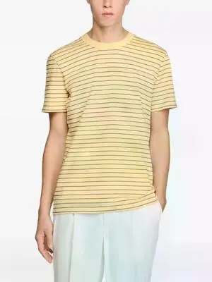 Sandro Striped T-shirt - Yellow
