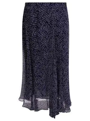 MARANT ETOILE Lycia Printed Midi Skirt