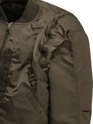 DAIWA PIER39 Nylon Bomber Jacket - Brown