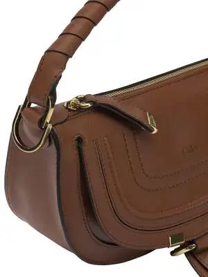 Chloé Small 'marcie' Shoulder Bag - Brown