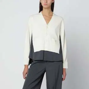 Sacai V Neck Cardigans For Women
