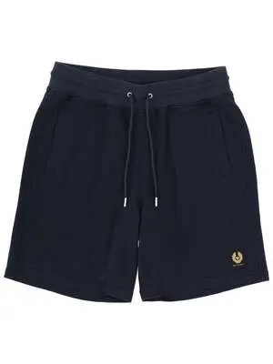 Belstaff Shorts With Logo - Blue