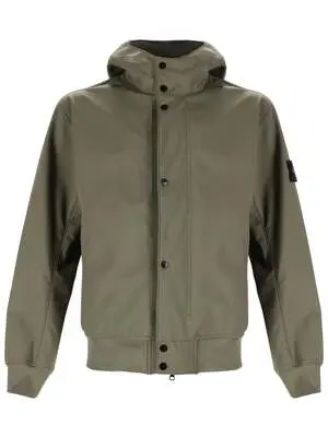 Stone Island Zip Up Coats For Men
