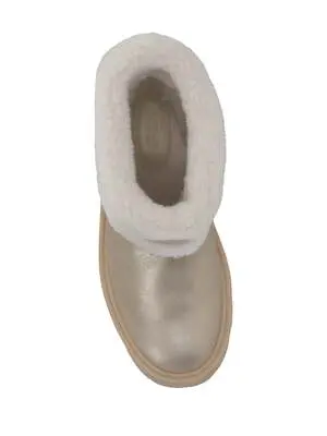 Moncler Aurea Mid Ankle Boots - Silver