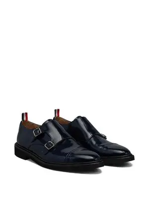 Thom Browne Cap Toe Oxford Double Monk Strap Shoes
