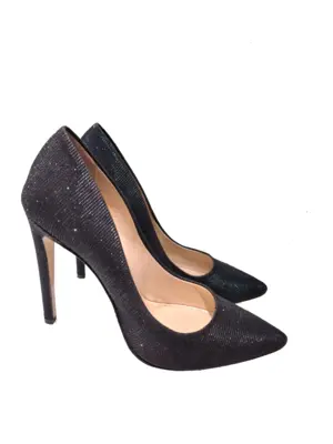 LA ROSE Lurex High Heel Pumps
