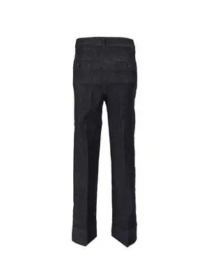 Max Mara Pantalone In Denim