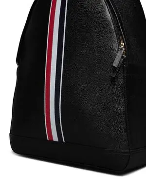 Thom Browne Multi Pocket Backpack With Rwb Stripe