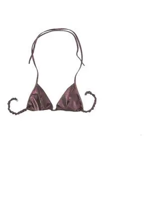 Rick Owens Bra - Metallic Mahogany