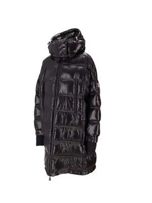 Moncler Rochelairs Long Parka Grenoble - Black