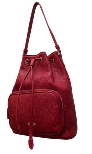 LA ROSE Large Sacchetto Bag - Red