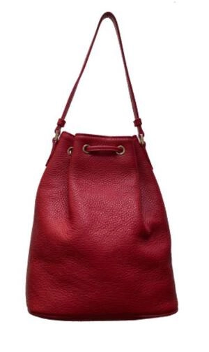 LA ROSE Large Sacchetto Bag - Red