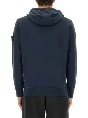 Stone Island Hooded Sweatshirt With Logo
