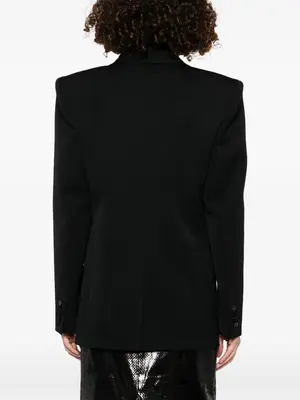Saint Laurent Grain De Poudre Blazer