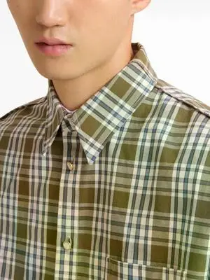 Marni Checked-pattern Long-sleeve Shirt