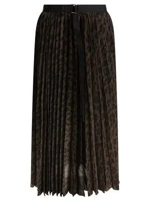 Sacai Textured Skirts