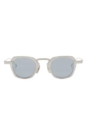 Thom Browne Square Frame Sunglasses - Silver Light