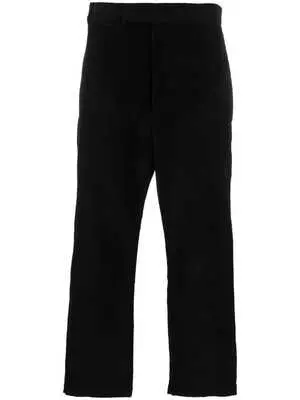 Thom Browne Black Wash Pants For Men