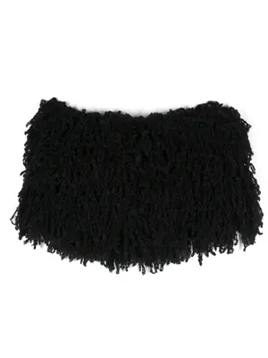 Attico Fringed Pullover Scarf