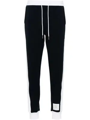 Thom Browne Sweatpants W/ Engineered 4 Bar - Navy