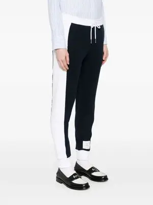 Thom Browne Sweatpants W/ Engineered 4 Bar - Navy