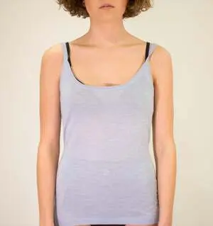 LA ROSE Tank Cash/silk - Sky