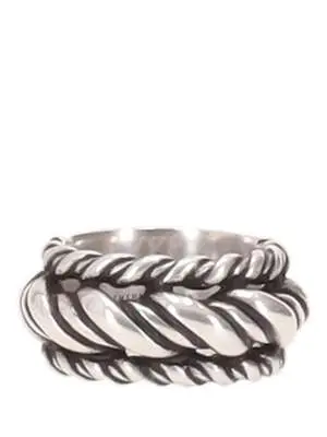 ANN DEMEULEMEESTER Reau Twisted Triple Ring