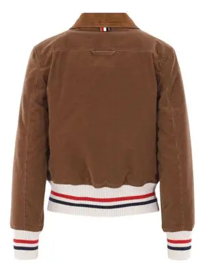 Thom Browne Down Filled Cropped Flight Jacket