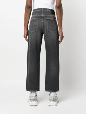 GOLDEN GOOSE Cory Loose Skate Medium Washed Denim Pant