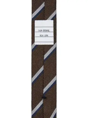 Thom Browne Classic Neck Tie - Brown