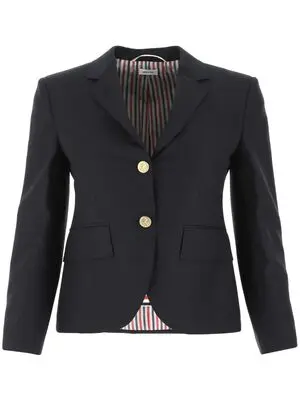 Thom Browne High Armhole Sport Coat Fit 3 In Super 120’s Twill