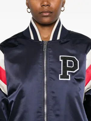PAROSH Logo Patch Bomber Jacket