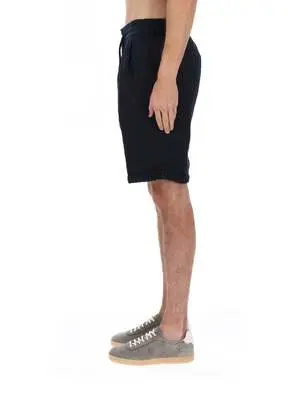 Brunello Cucinelli Elastic Waist Bermuda - Black