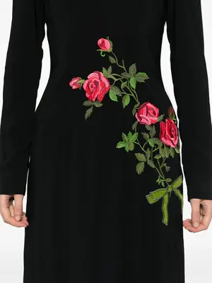 Vivetta Floral Embroidered Midi Dress