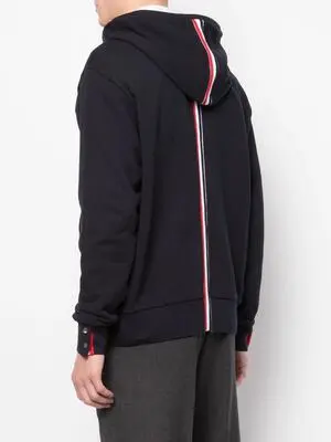 Thom Browne Hoodie With Rwb Stripe