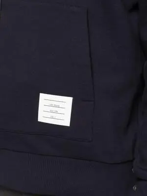 Thom Browne Hoodie With Rwb Stripe