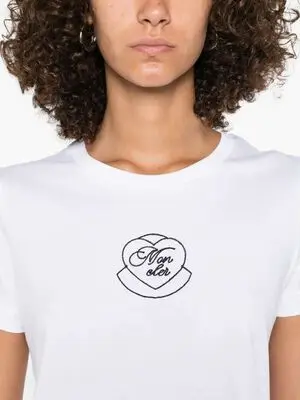 Moncler Short-sleeve T-shirt - White