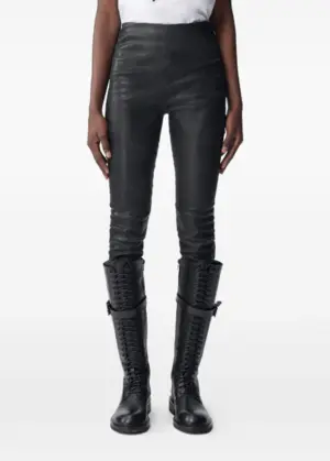 ANN DEMEULEMEESTER Florence Leggings Bistretch Cotton