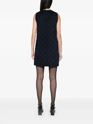 PAROSH Studded Wool Dress