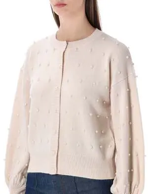 Zimmermann Wool Beaded Cardigan