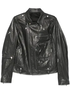 Kids Leather Biker