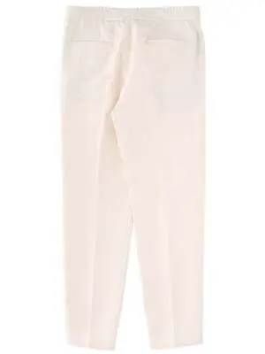 Brunello Cucinelli Linen-blend Trousers