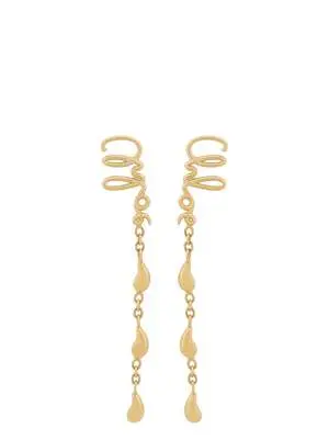 Chloé Iconic Dangle Earrings - Gold