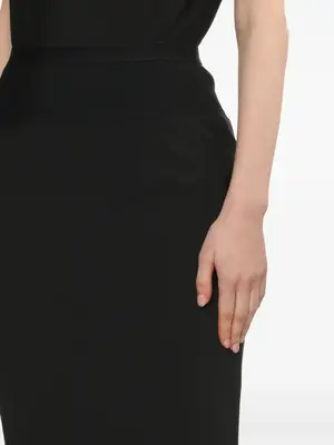 Rick Owens Bias Knee Length Skirt