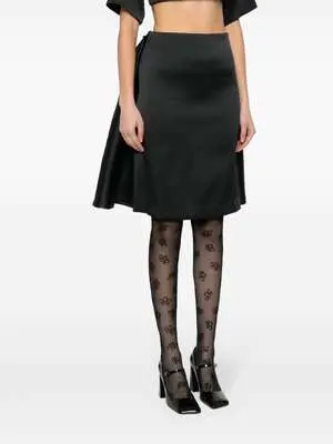 PAROSH Layered Detail Midi Skirt