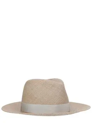 Brunello Cucinelli Straw Fedora