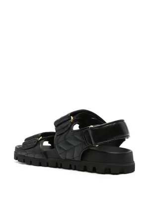 Miu Miu Sandali Nappa Matelassé Sandals