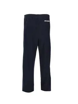 Miu Miu Pantaloni Jersey Tec - Navy