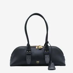 Pinko Leather Bowling Bag
