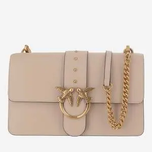 Pinko Love One Classic Bag - Beige